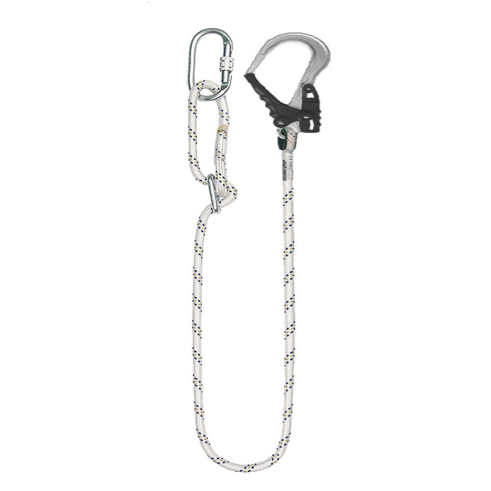 Adjustable Fall Restraint Lanyard (No Energy Absorber) - 2.0Mtrs